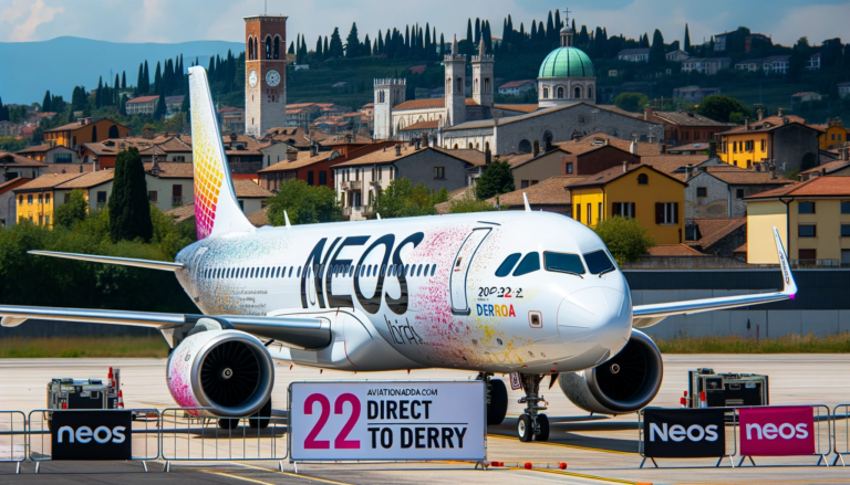 Neos Airline's Big Reveal: Verona to Derry Direct in 2024!